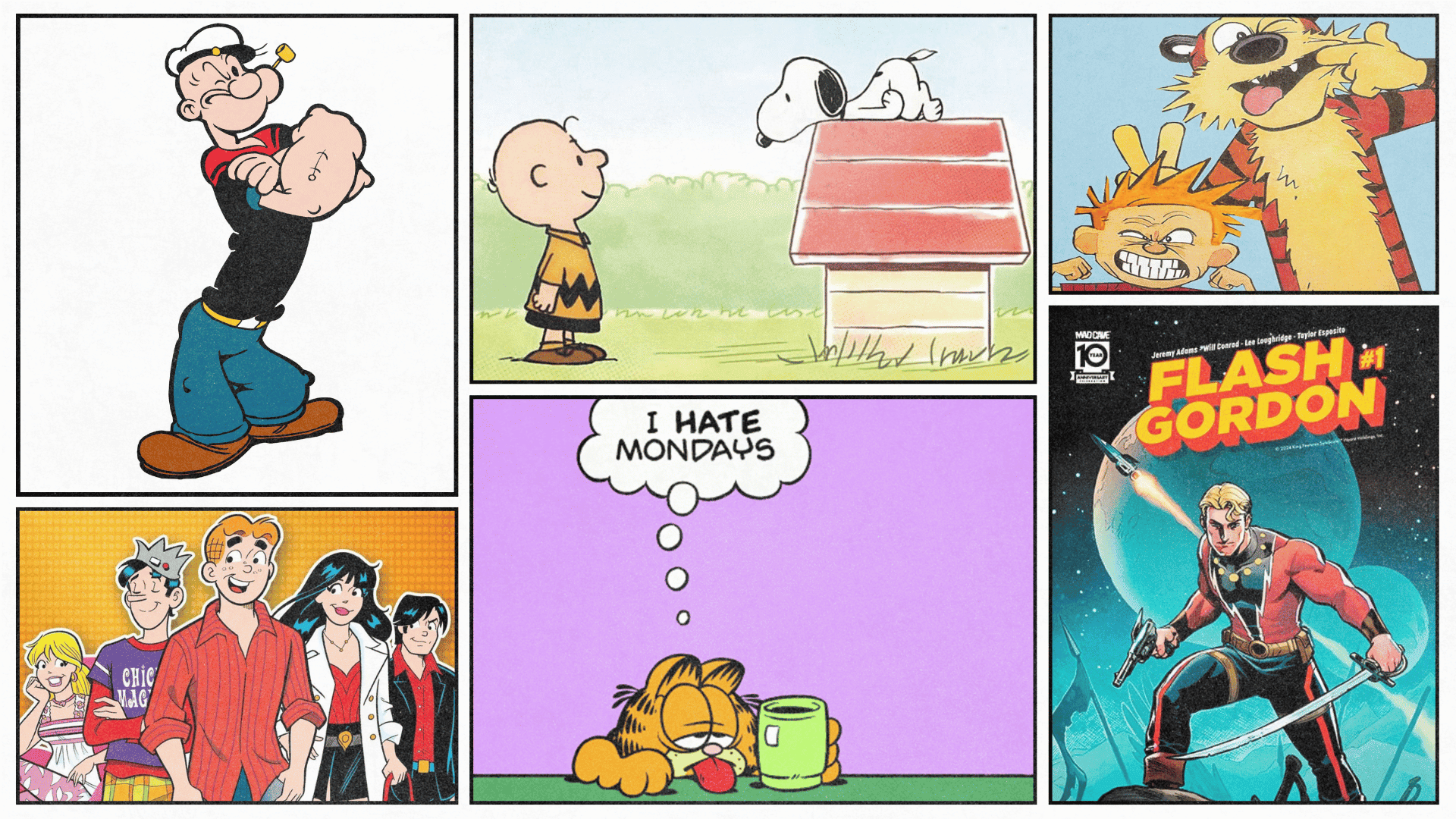Comic Strip Characters That Escaped The Page